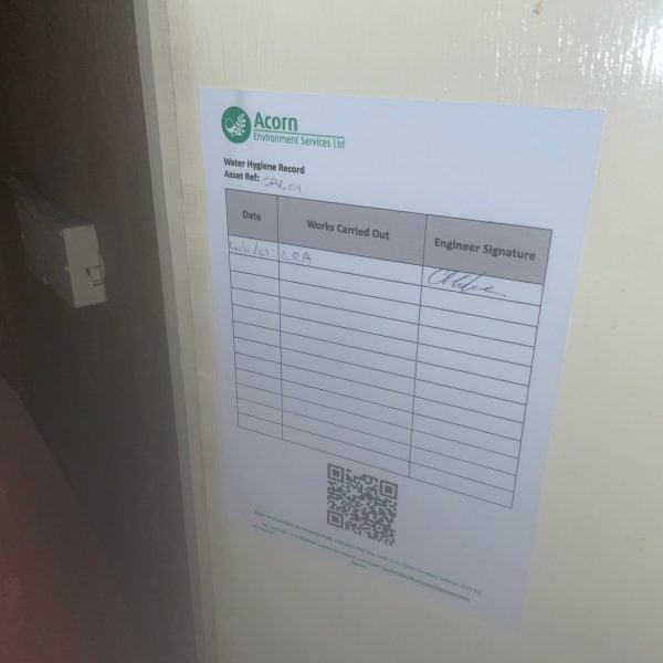 Legionella Risk Assessment | Acorn Environment Services